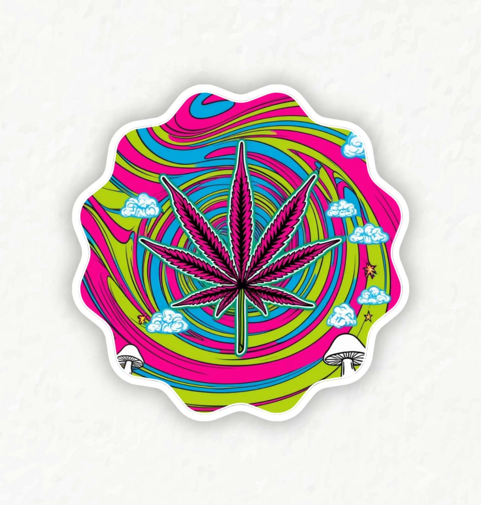 Buy Visuals at 4:20 Forever Favs Sticker Online – StickerNStreets