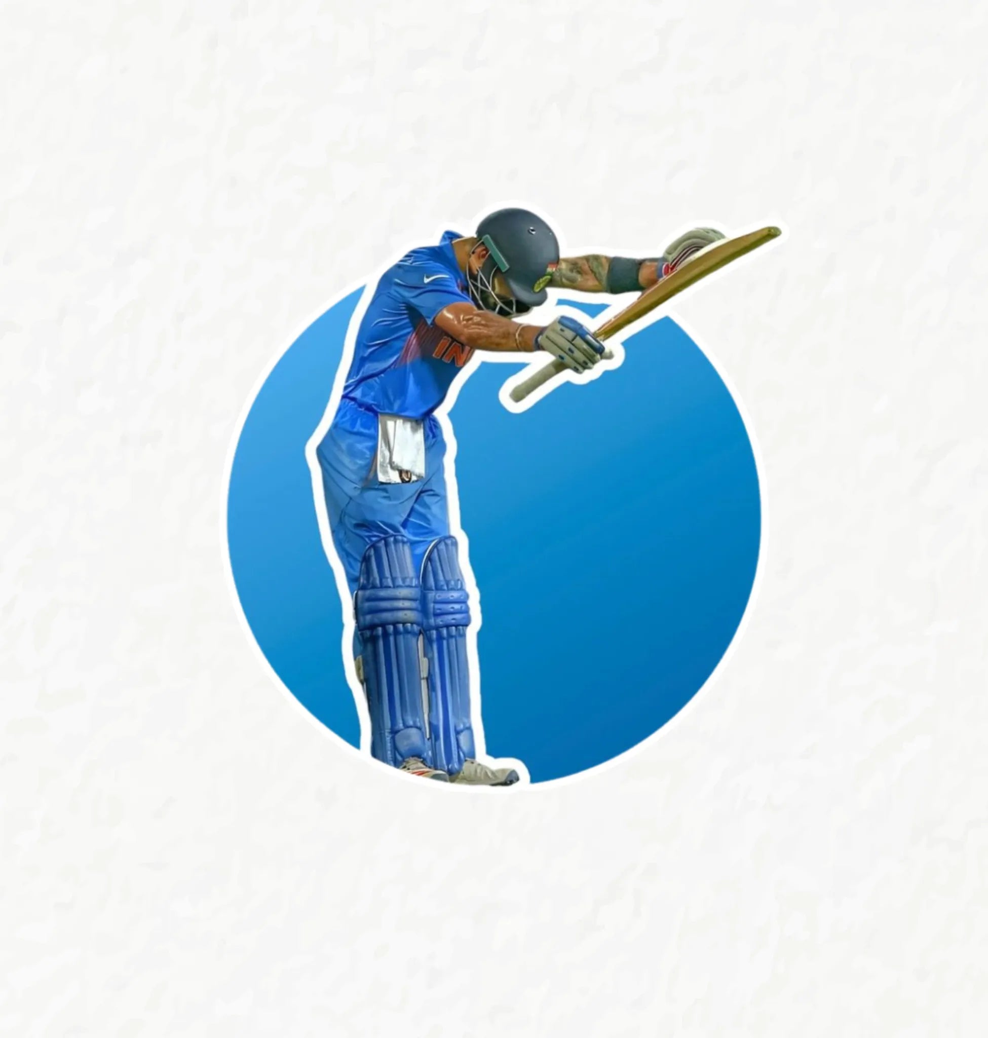 Rohit Sharma Pull Shot – StickerNStreets