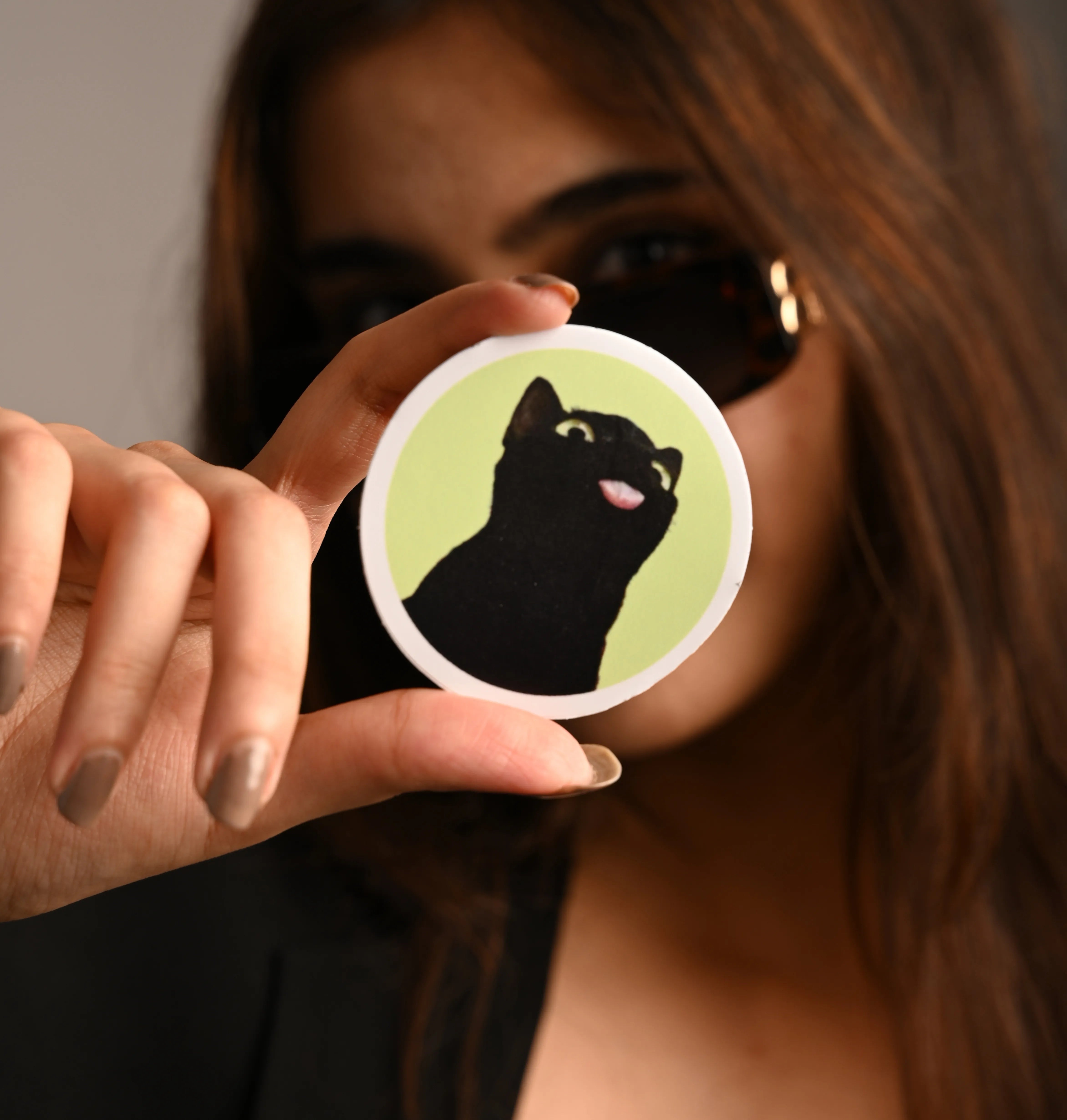 Buy Void Vibes Cat Sticker Online – StickerNStreets